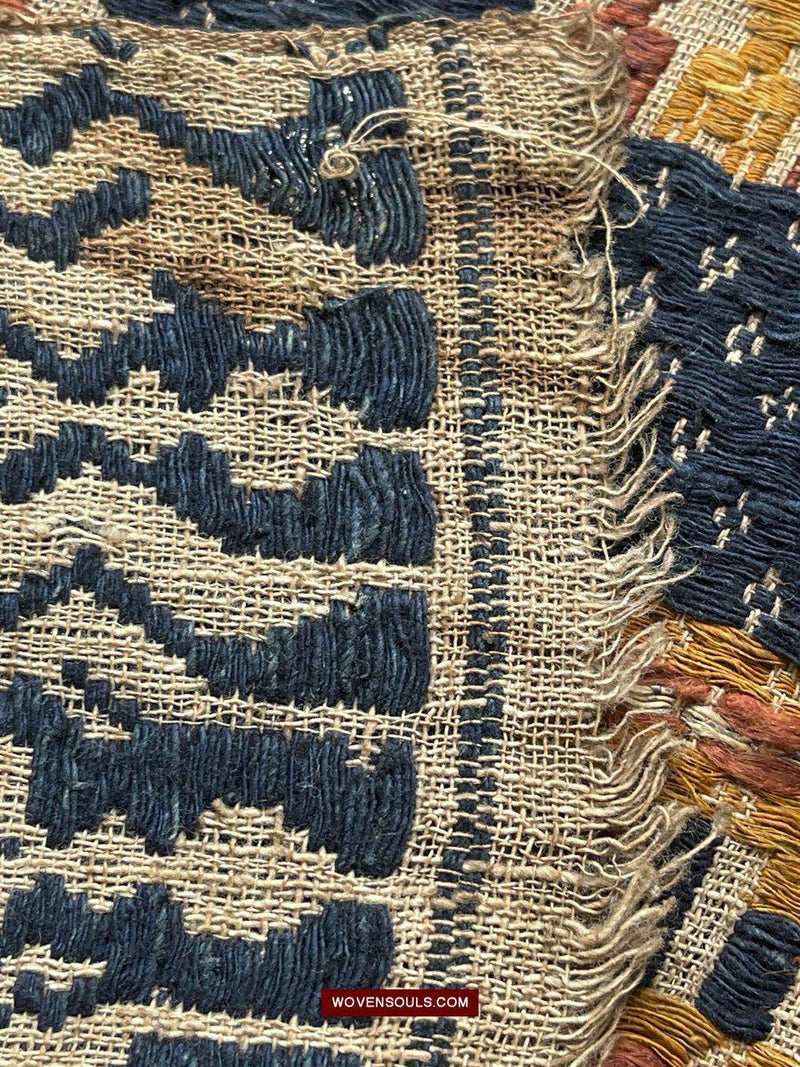 1508 Antique Tampan Ship Cloth with Gorgeous Colors and superb Story ...