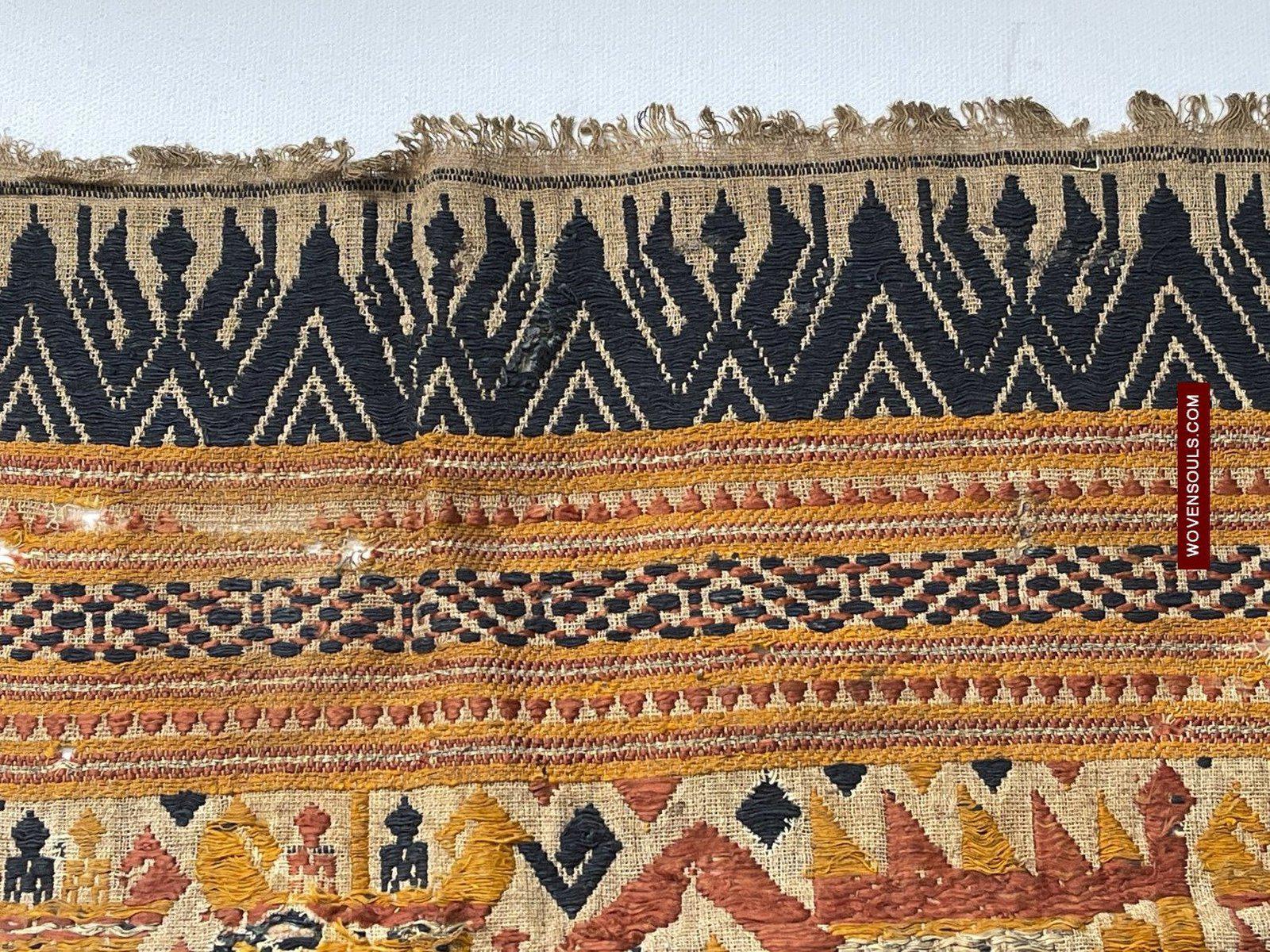 1508 Antique Tampan Ship Cloth with Gorgeous Colors and superb Story ...