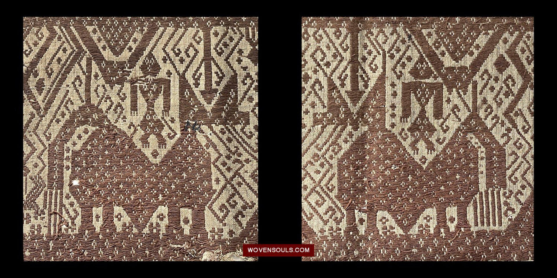 1518 Antique Sumatra Weaving Tampan Shipcloth Textile - Antique Art ...
