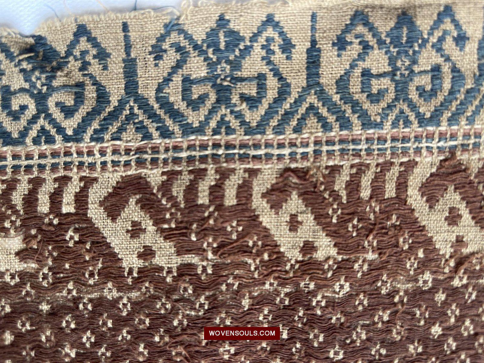 1518 Antique Sumatra Weaving Tampan Shipcloth Textile - WOVENSOULS ...