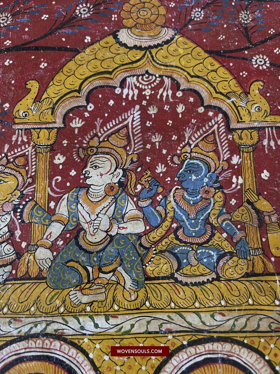 1524 Pata Chitra Painting Art From Jagannath Puri - Jatri Patta ...
