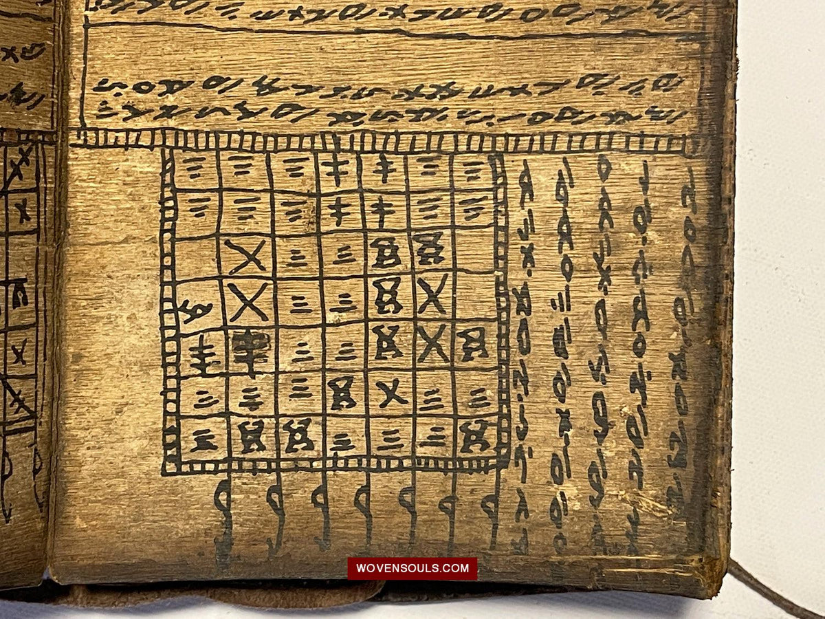 1621 Antique Large Batak Shaman Guru Pustaha Manuscript - Antique Art ...