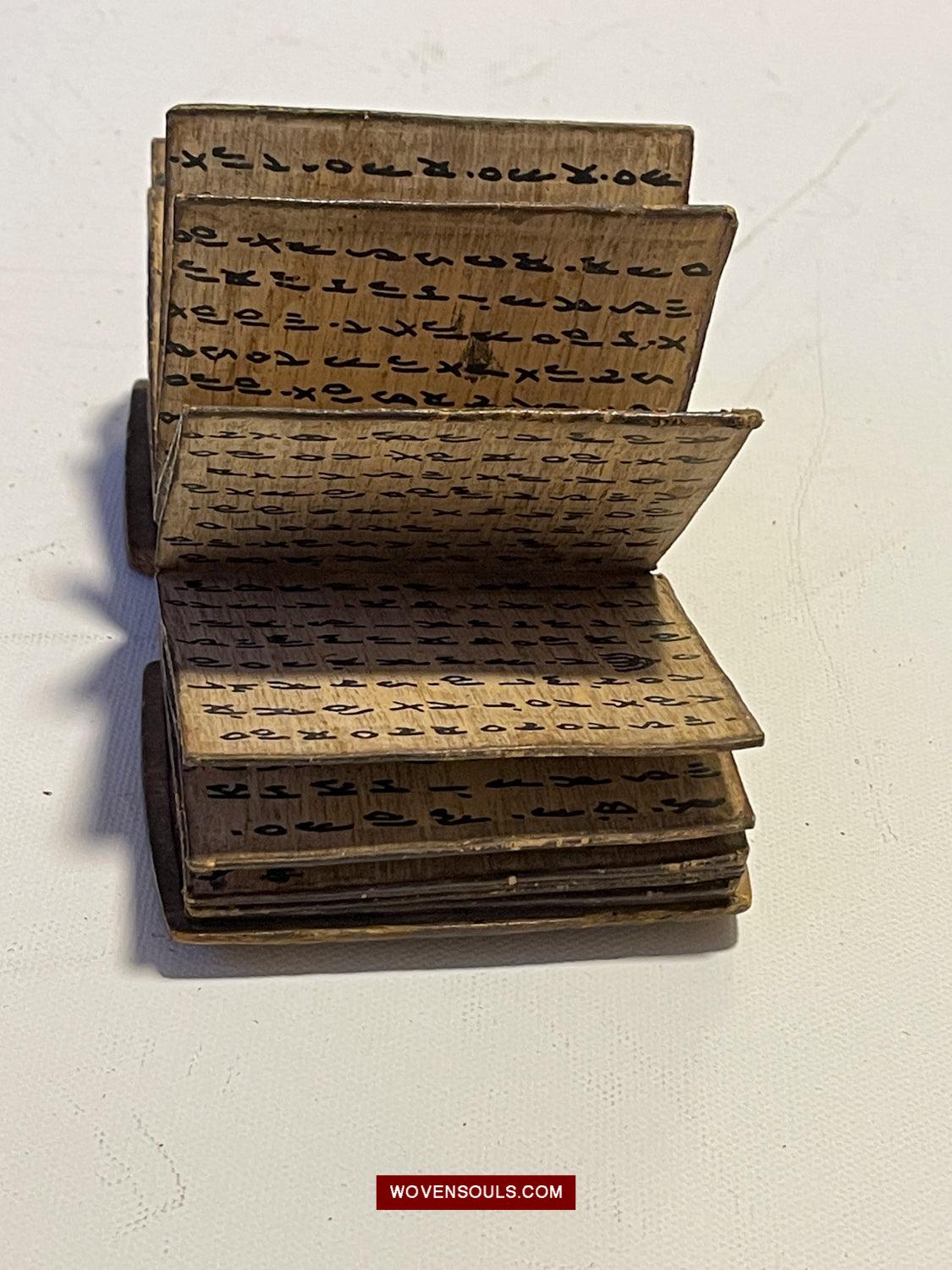 1622 Rare Antique Batak Shaman Manuscript Pustaha Pustaka - WOVENSOULS ...