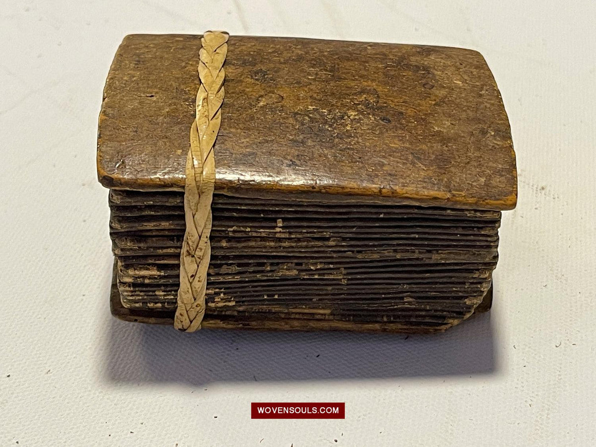 1622 Rare Antique Batak Shaman Manuscript Pustaha Pustaka - WOVENSOULS ...