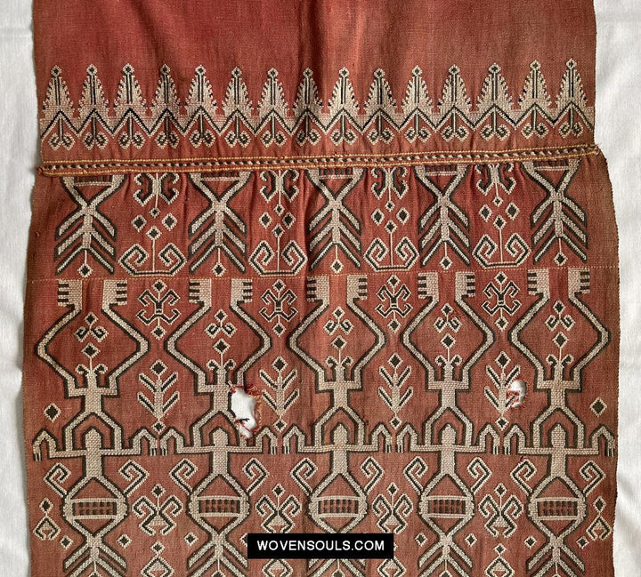 1651 Antique Iban Pua Kumbu Sungkit Singkit Woven – WOVENSOULS Antique ...