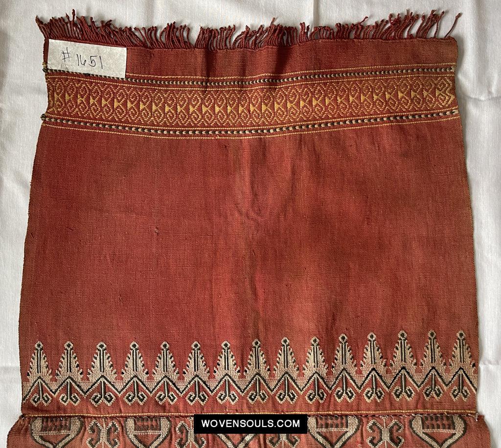 1651 Antique Iban Pua Kumbu Sungkit Singkit Woven – WOVENSOULS Antique ...