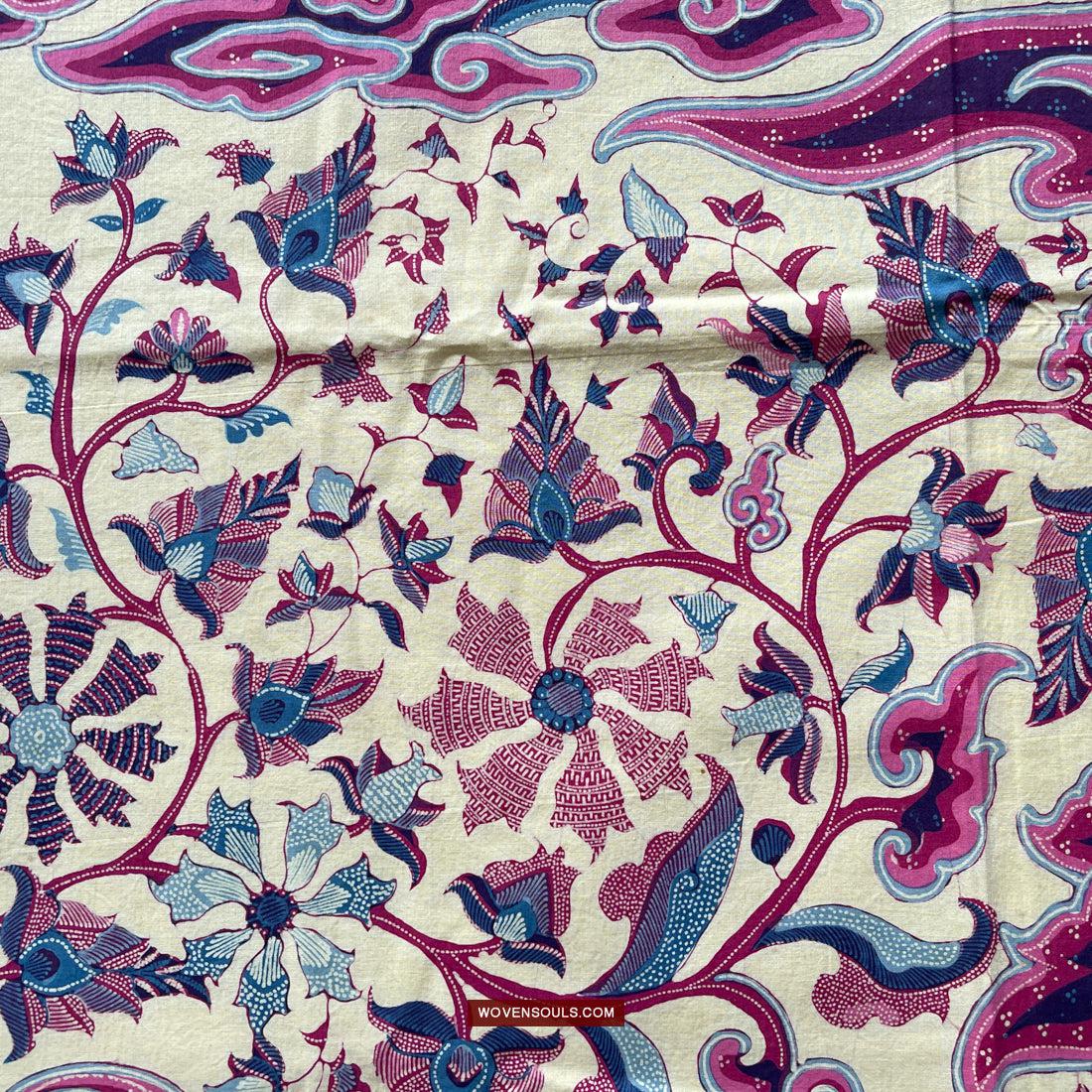 1747 Arjun - Mahabharata Hindu Scene in Cirebon Batik Tulis Art ...