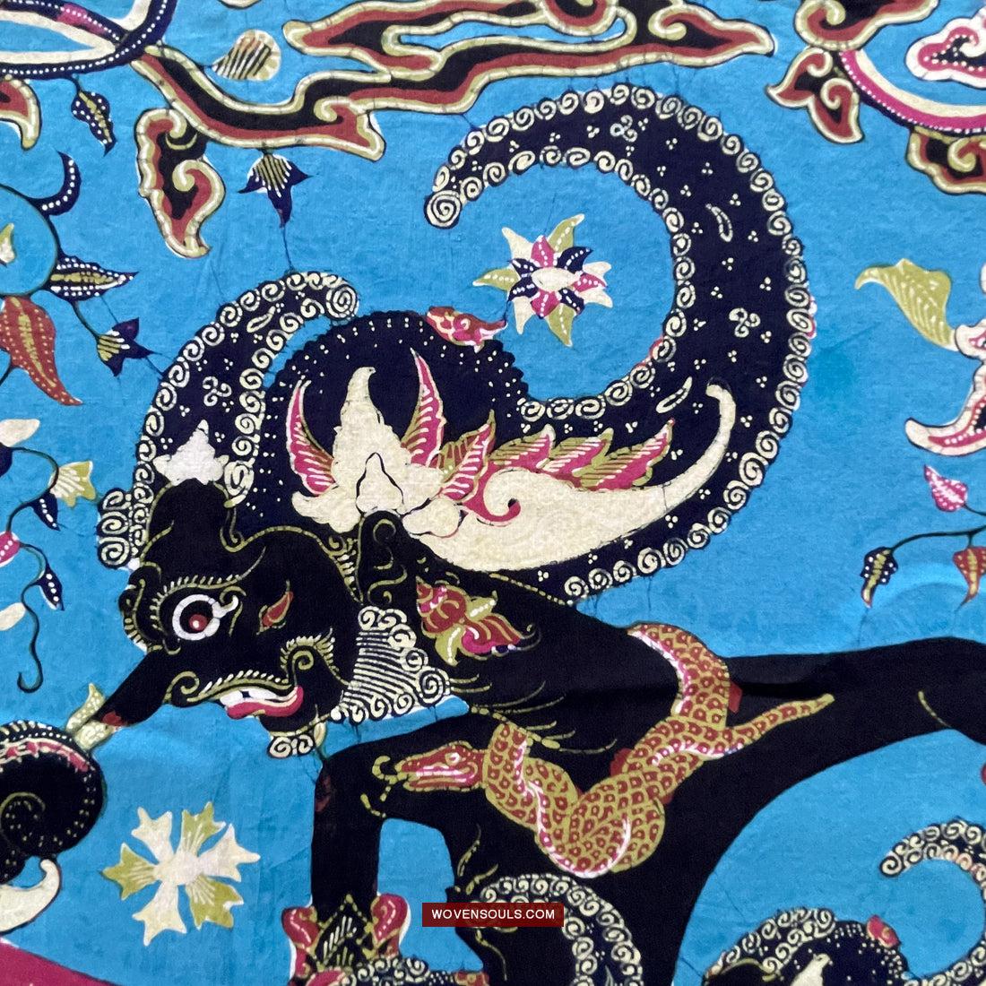 1749 Cirebon Wayang Batik Tulis Indonesian Art w Lord Ganesh ...