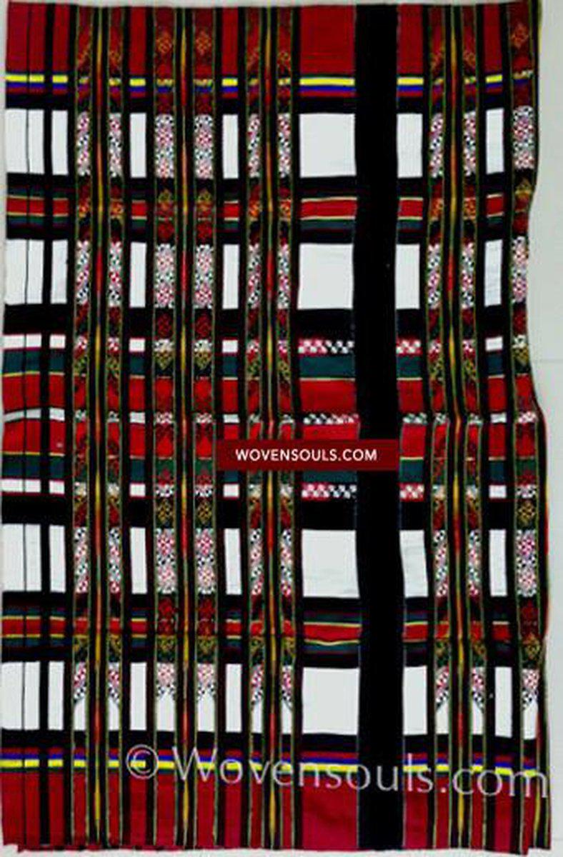 285 Bridal Mizo Puan Chei Wrap Around Skirt - Antique Art – WOVENSOULS ...