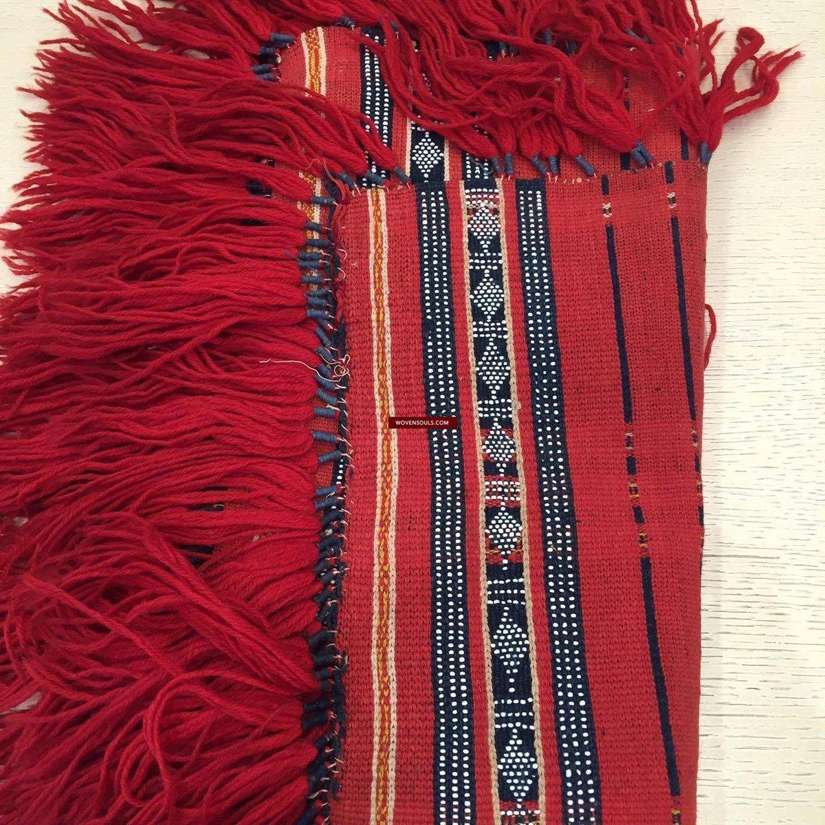 295 SOLD Antique Ceremonial Shoulder / Loin Cloth with Beaded Weaving ...