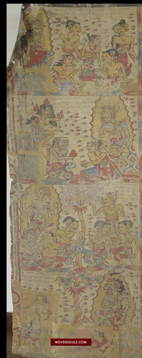 547 PAIR - Rare Fragments of Antique Palindon - Astrological Calendar ...