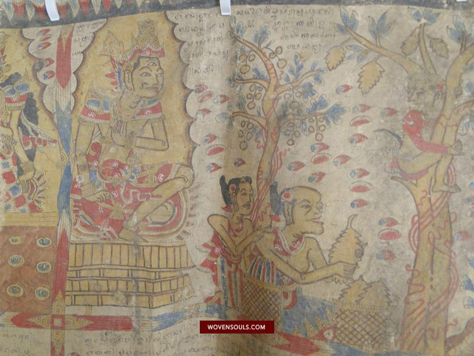 547 PAIR - Rare Fragments of Antique Palindon - Astrological Calendar ...