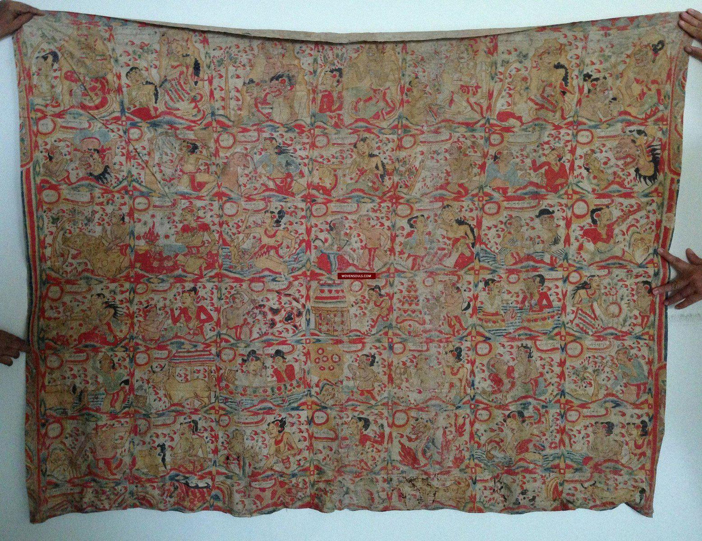 549 Balinese Star Calendar Palelitangan Kamasan Painting – WOVENSOULS ...