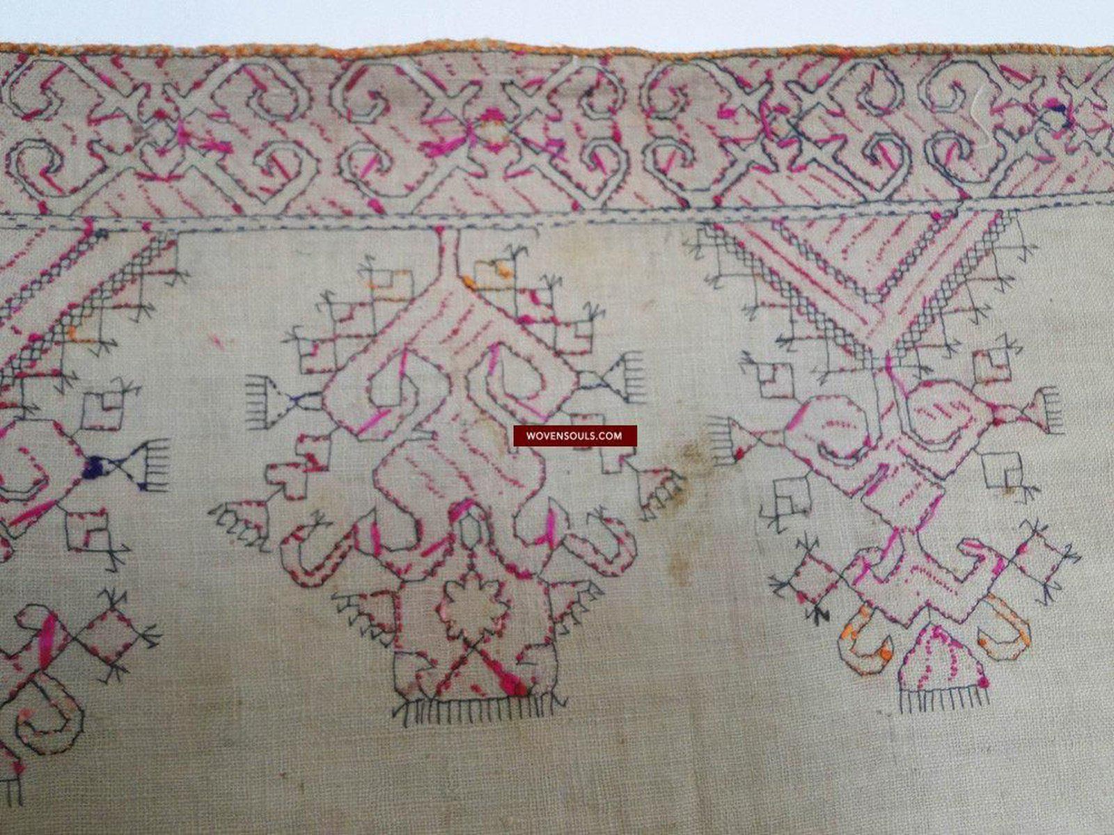 627 ANtique Textile Art Swat Valley Wedding Shawl - WOVENSOULS Antique ...