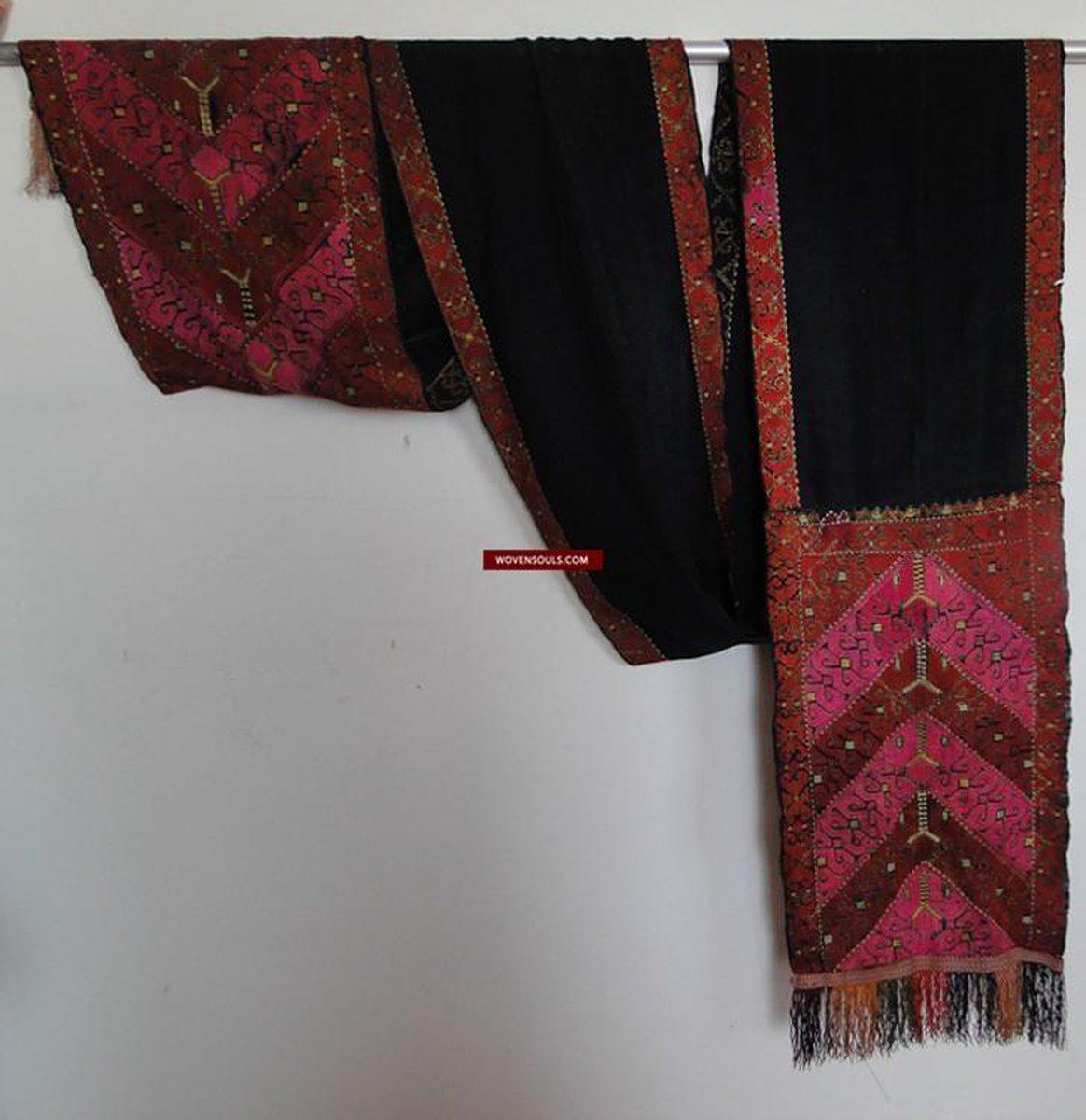 628 Wedding Turban - Swat Valley Textile - Antique Art - WOVENSOULS ...