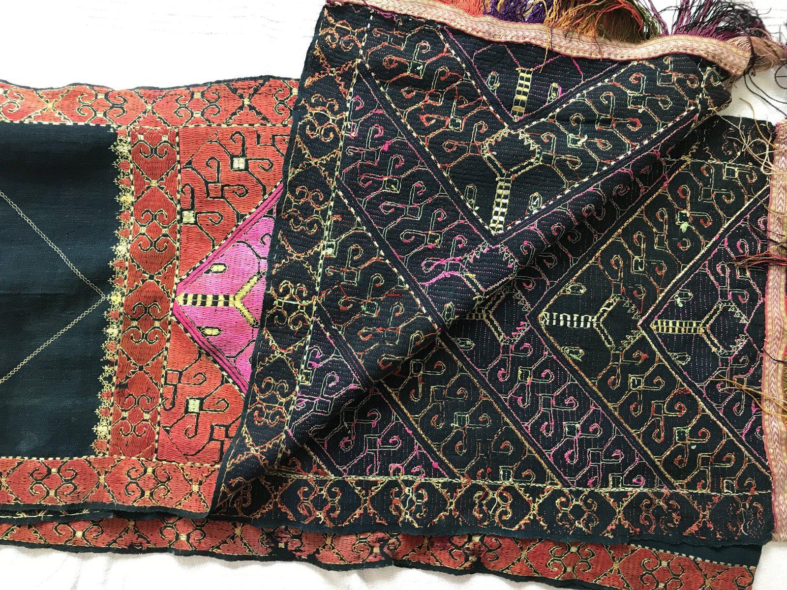 628 Wedding Turban - Swat Valley Textile - Antique Art - WOVENSOULS ...