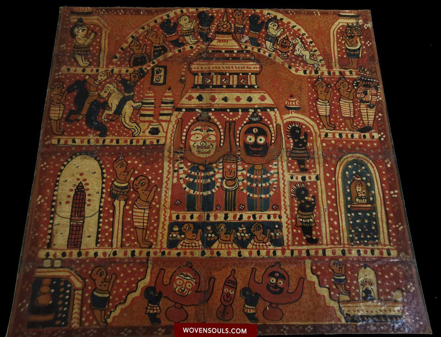 632 Patta Chitra Painting Art From Jagannath Puri - Antique Art ...