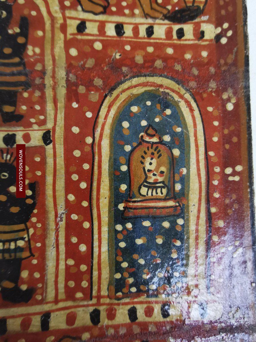 632 Patta Chitra Painting Art From Jagannath Puri - WOVENSOULS Antique ...