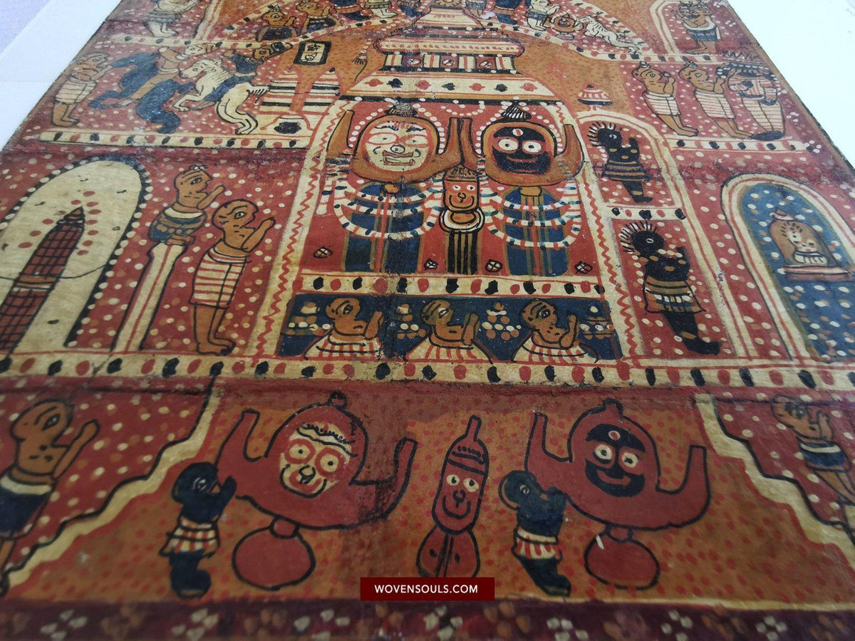 632 Patta Chitra Painting Art From Jagannath Puri - Antique Art ...