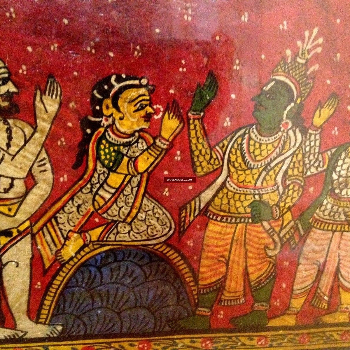 635 Old Patta Chitra Painting Jatripatti Art Jagannath – WOVENSOULS ...