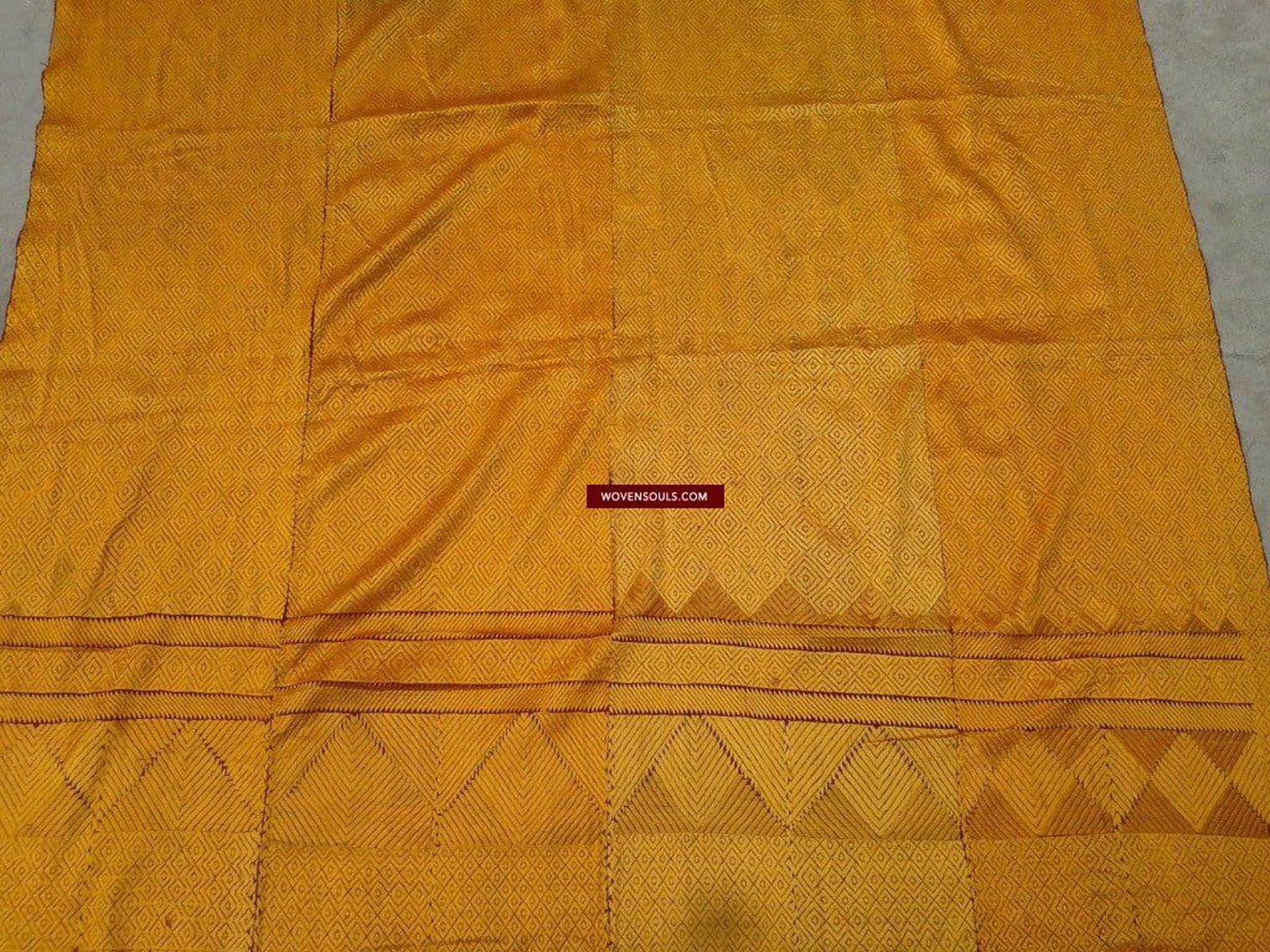 672 Varida Bagh Phulkari Indian Textile Art Handmade - WOVENSOULS ...