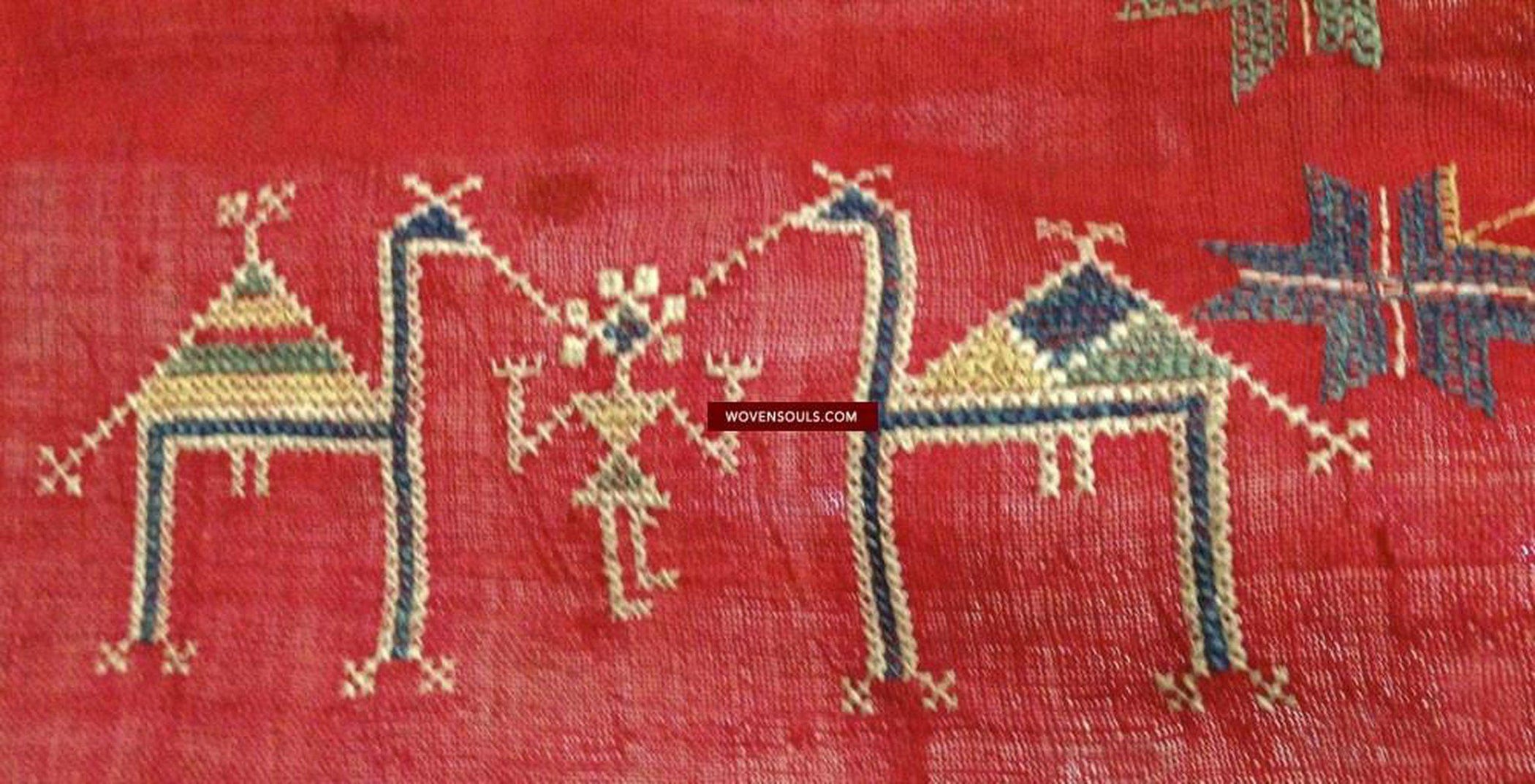 683 Indian Textile - Shekhawati Bishnoi Shawl Textile – WOVENSOULS ...