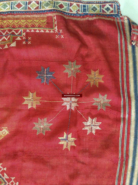 683 Indian Textile - Shekhawati Bishnoi Shawl Textile – WOVENSOULS ...