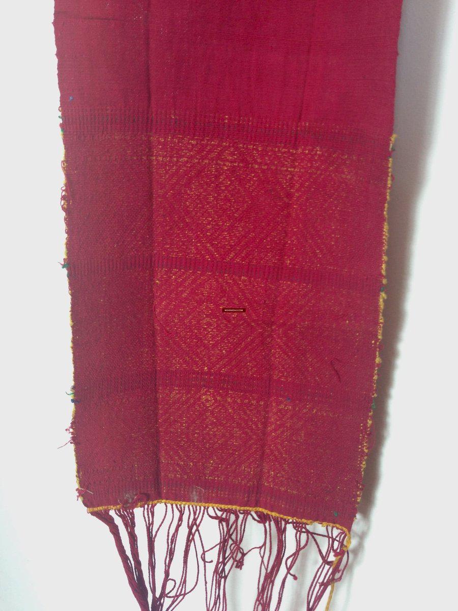 741 SOLD Antique Myanmar Aso Chin Woven Belt Textile - WOVENSOULS ...