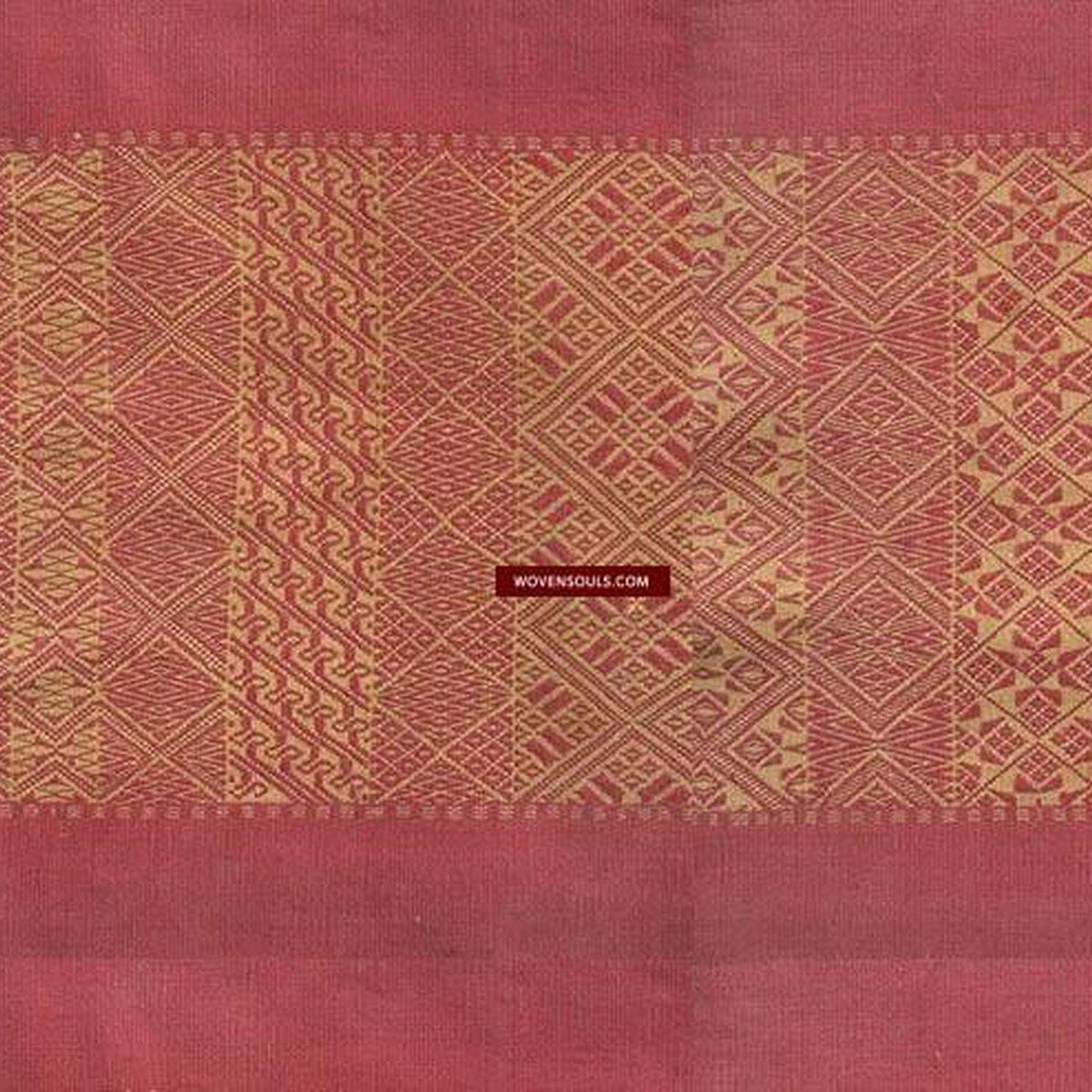 743 SOLD Superfine Antique Myanmar Khami Shawl - Antique Art ...