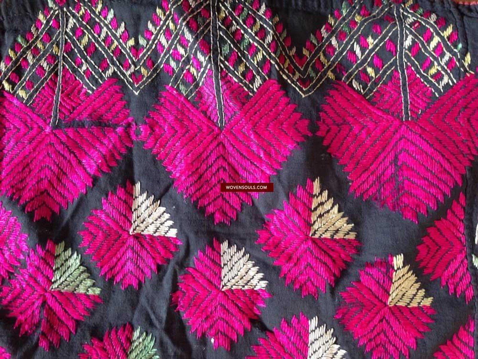 748 Antique Swat Valley Textile - Bridal Dress Costume with Rich Silk ...