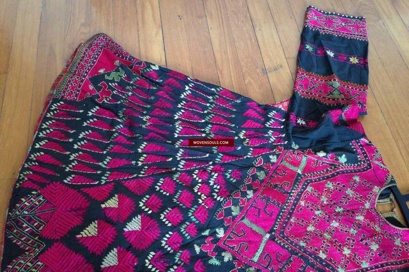 748 Antique Swat Valley Textile - Bridal Dress Costume with Rich Silk ...