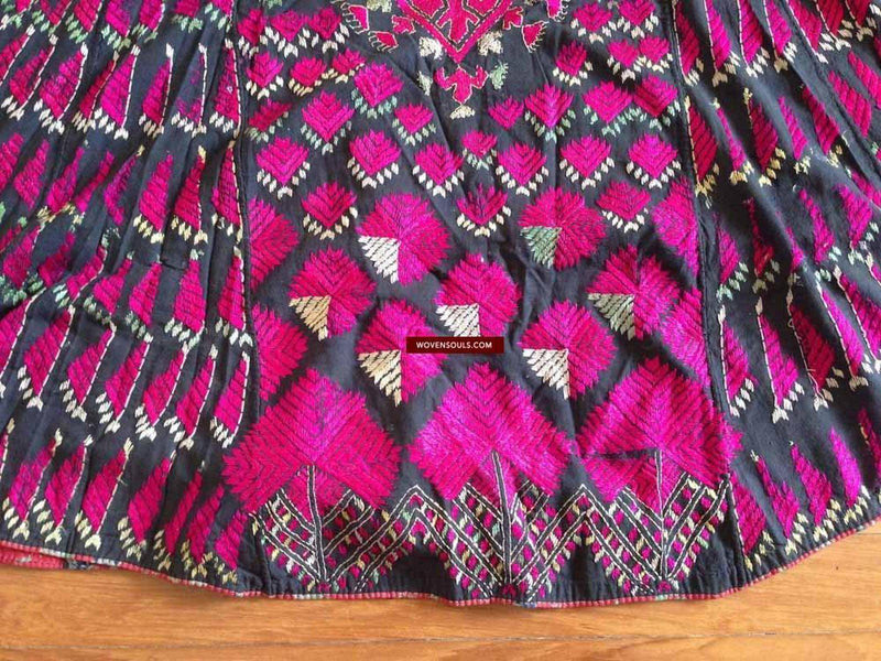 748 Antique Swat Valley Textile - Bridal Dress Costume with Rich Silk ...