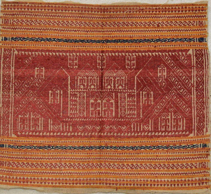 792 Antique Sumatran Tampan Ship Cloth with Silk Weaving – WOVENSOULS ...