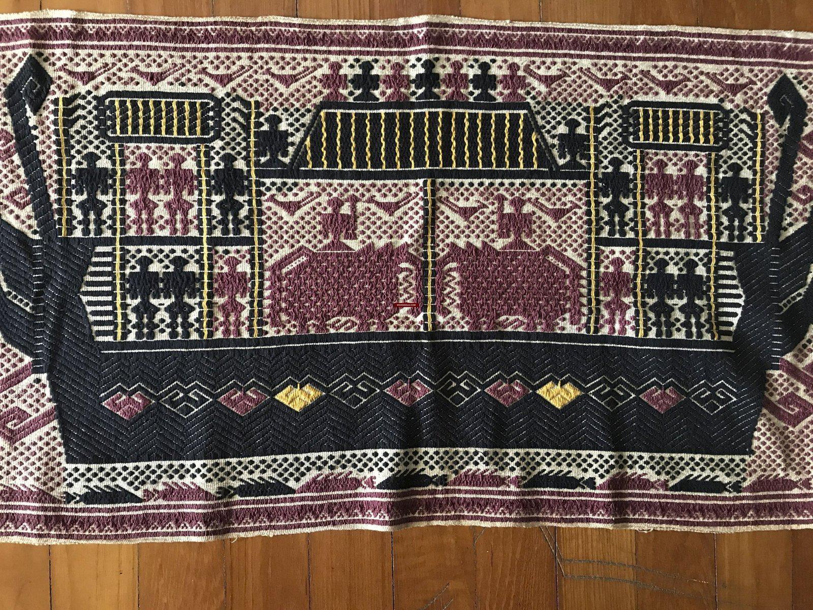 797 Old Sumatra Weaving - Tatibin - Large Ship Cloth – WOVENSOULS ...