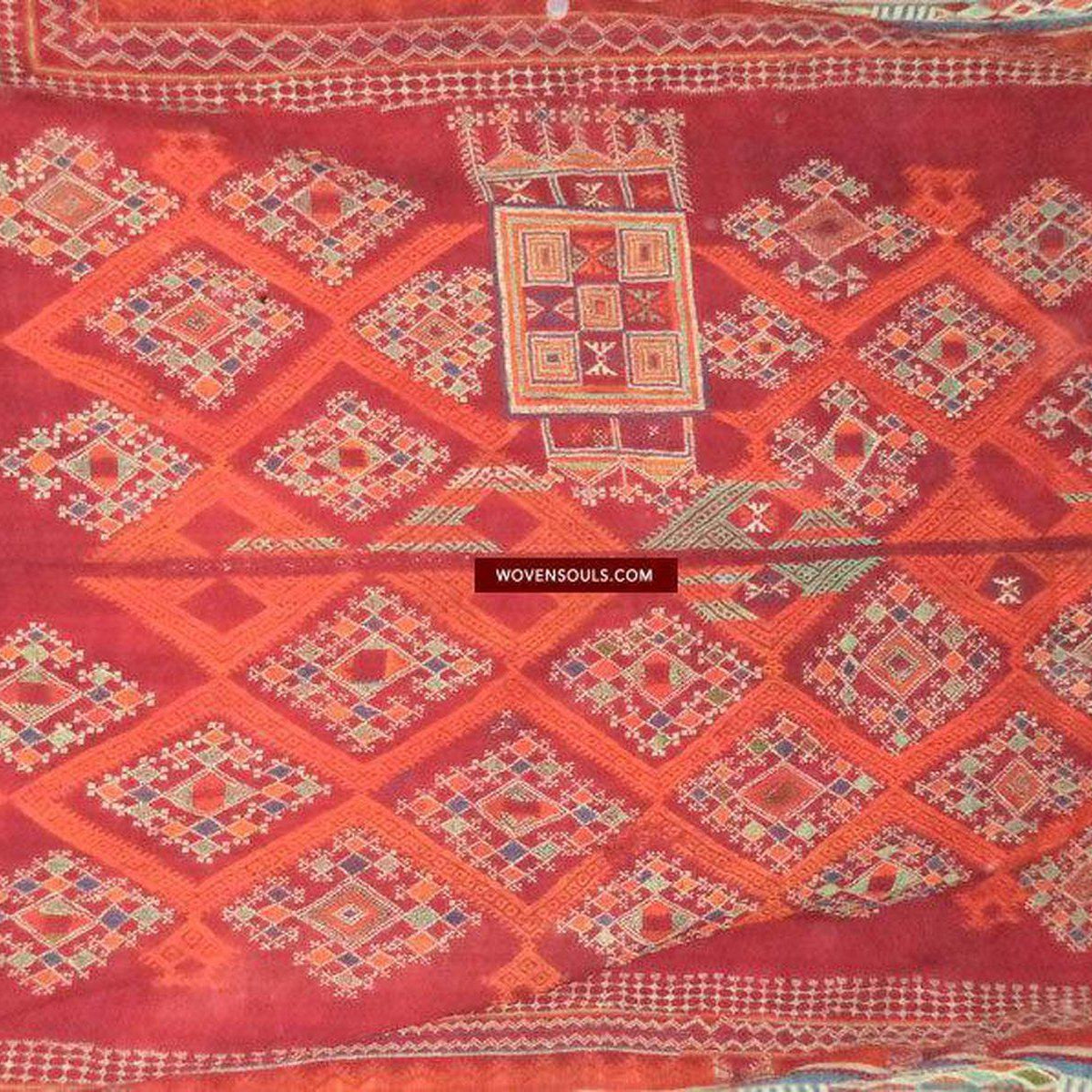 801 Shekhawati Bishnoi Shawl Rajasthan Textile Art - Antique Art ...