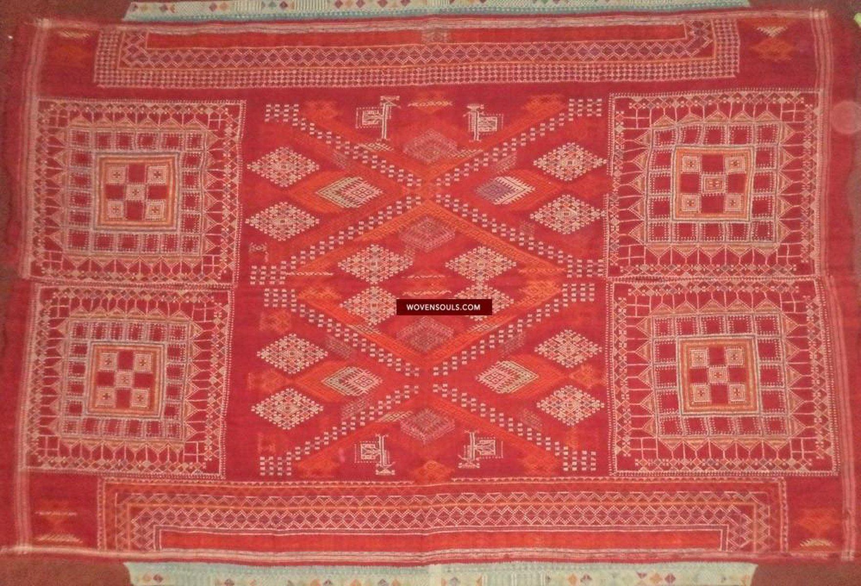 803 Shekhawati Bishnoi Shawl Rajasthan Textile Art - Antique Art ...