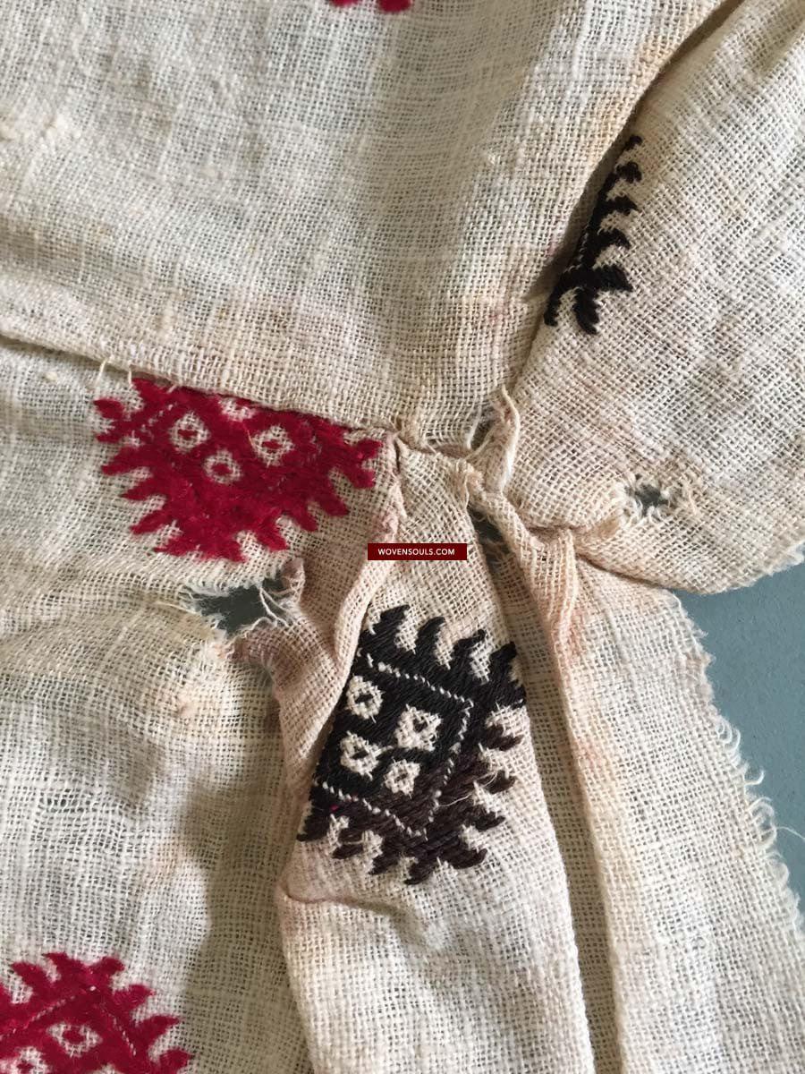 863 Rare Nuristan Shawl - WOVENSOULS Antique Textiles & Art Gallery