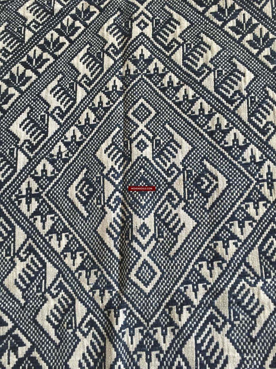 899 Vintage Tai Sam Neua Laotian Weaving in hand spun – WOVENSOULS ...