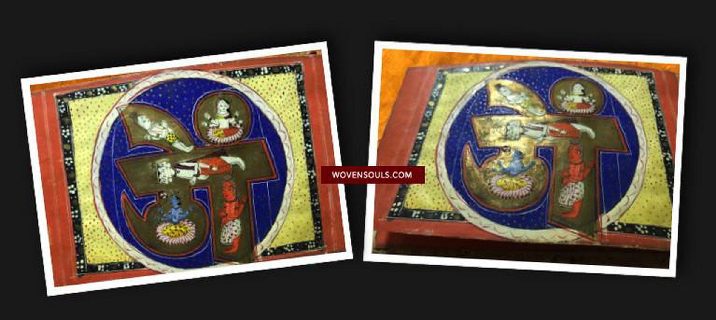 9018 - SOLD - Indian Hindu Manuscript with Sanskrit – WOVENSOULS ...