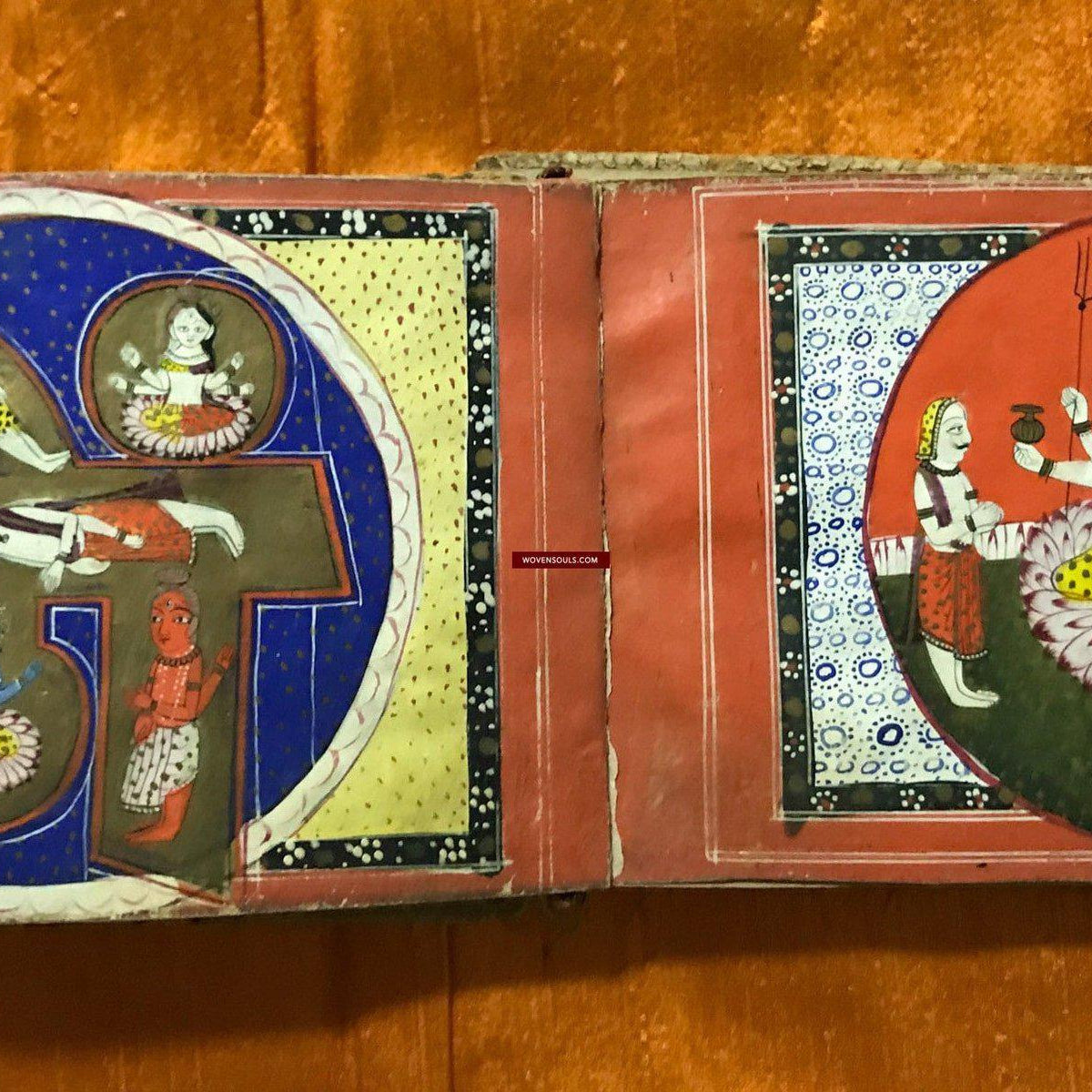 9018 - SOLD - Indian Hindu Manuscript with Sanskrit – WOVENSOULS ...