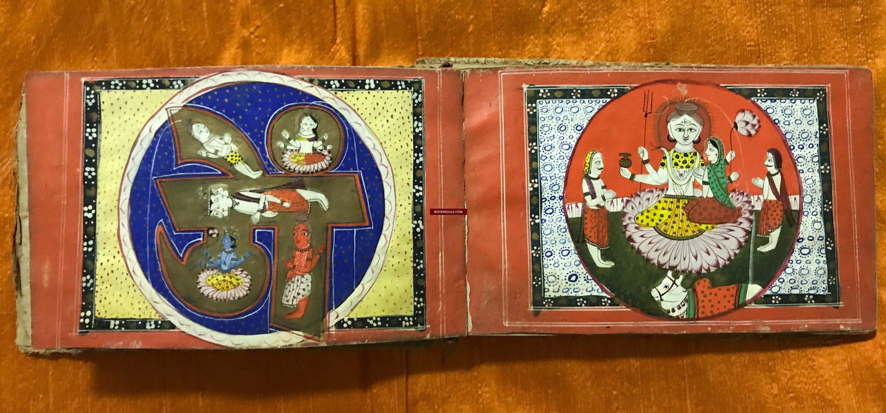 9018 - SOLD - Indian Hindu Manuscript with Sanskrit – WOVENSOULS ...