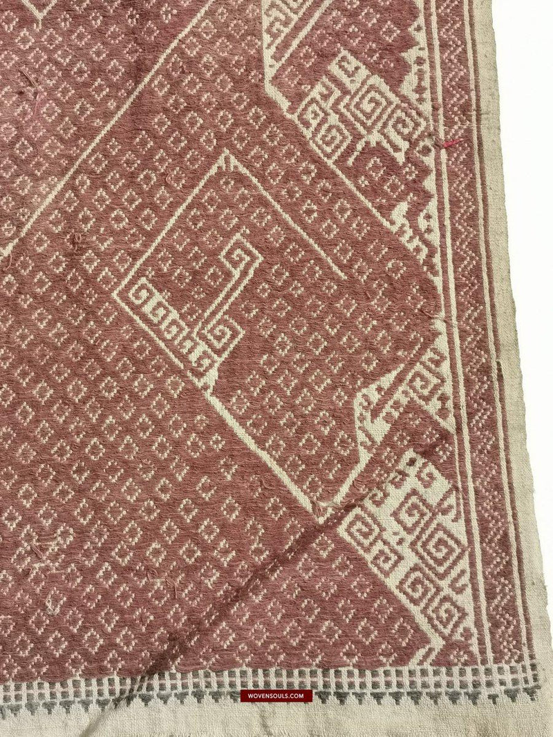 927 Rare Antique Tampan Ship cloth Sumatra Textile Art - WOVENSOULS ...