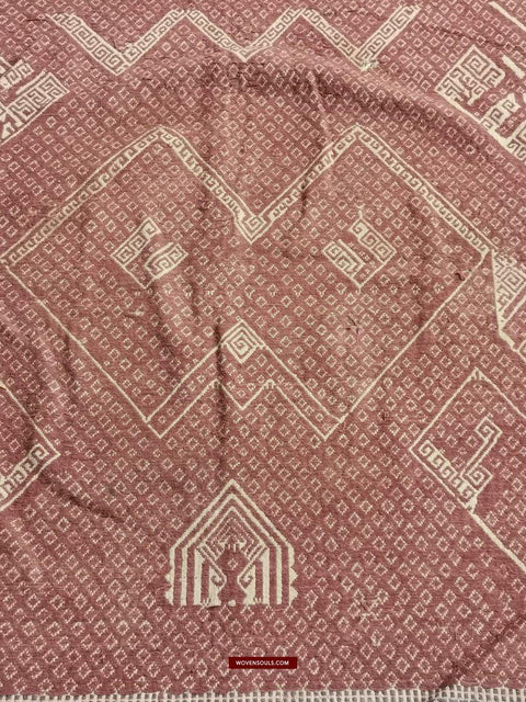 927 Rare Antique Tampan Ship cloth Sumatra Textile Art - Antique Art ...