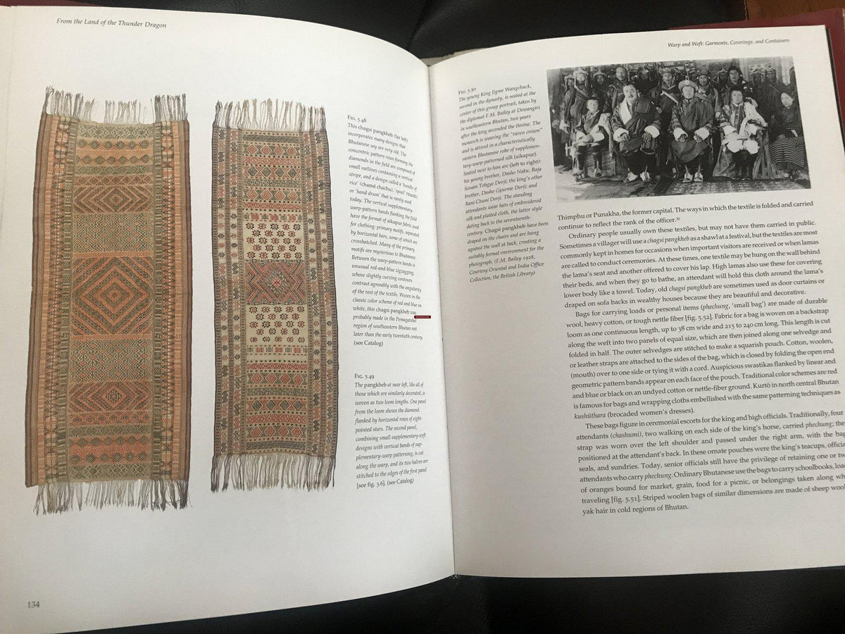 BOOK RECOMMENDATION - BHUTAN - WOVENSOULS Antique Textiles & Art Gallery