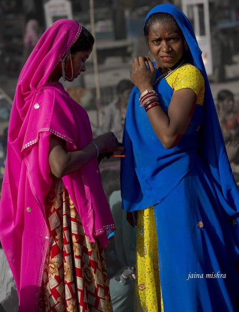 Portraits from Rajasthan - Garasia Tribe - Antique Art – WOVENSOULS ...