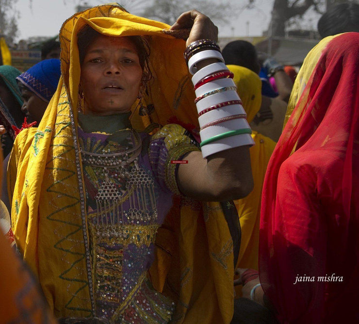 Portraits from Rajasthan - Garasia Tribe - Antique Art – WOVENSOULS ...