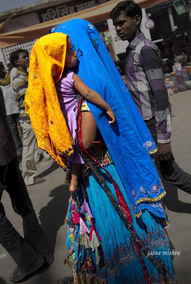Portraits from Rajasthan - Garasia Tribe - WOVENSOULS Antique Textiles ...