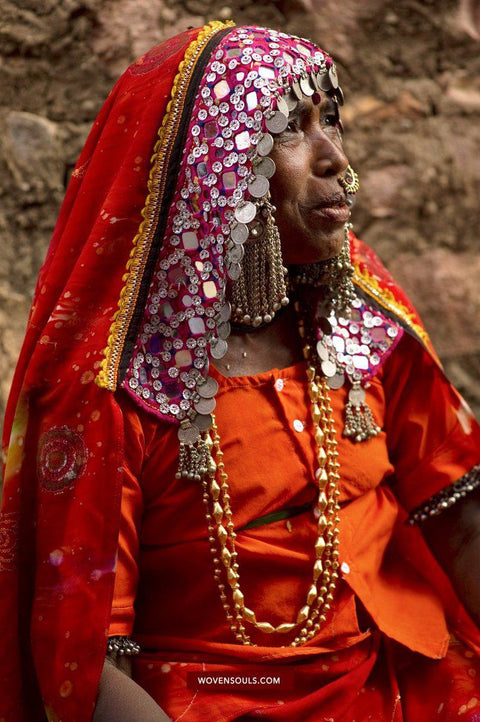 Portraits - Lambani Banjara Tribe Karnataka - Antique Art – WOVENSOULS ...